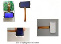 China STN Negative Blue LED Custom LCD Module , COG Resolution 128x64 LCD Module for sale
