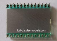 China Operting 4.5V Monochrome LCD Screen Reflective Positive 55.00mm * 15.50mm Viewing for sale