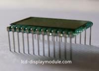 China Operting 4.5V Monochrome LCD Screen Reflective Positive 55.00mm * 15.50mm Viewing for sale