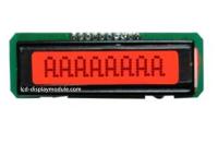 China Character LCD 8 * 1 Transflective LCD Display FSTN Positive 3.3V Driving Voltage for sale