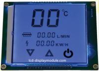 China Metal PINs LCD Panel Screen Customized TN Segment For Water Heater Positive for sale