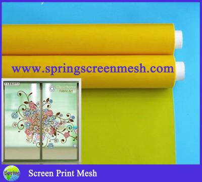 China Textile Material Decoration Glass Printing Mesh DPP120T-34um for sale