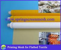 China Flatbed Textile Printing Mesh Material Polyester Fabric for sale