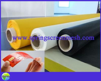China Credit cards screen printing mesh for sale