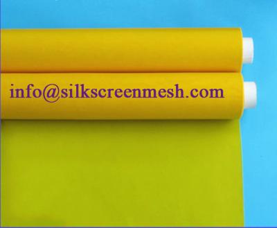 China malha amarela para serigrafia screen mesh for sale