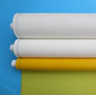 China Polyester screen printing mesh DPP165 Yellow/White  printing boting cloth for sale