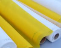 China Polyester Screen Printing Mesh bolting cloth 100% poylester DPP120 yellow mesh for sale