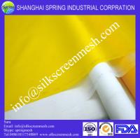 China Screen printing mesh 140T polyesrer mesh Yellow/White/Orange/Black  boting cloth for sale