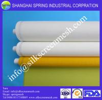 China polyester monofilament mesh for screen printing 43T Yellow/White  printing boting cloth for sale