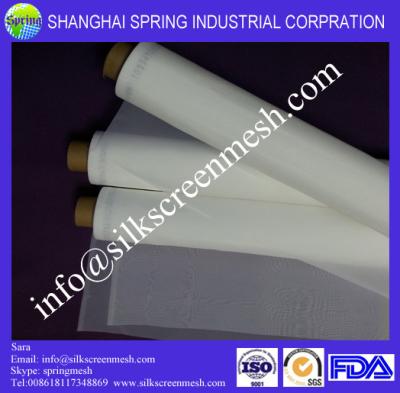 China High-quality Polyester Screen Printing Mesh for T-shirts China Supplier DPP64,55um white/yellow for sale