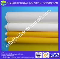 China 120 mesh silk screen(7T-200T)/ white custom 100%  polyester t shirt silk screen printing mesh for sale