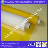 China 43t  mesh for screen printing/monofilament polyester screen fabric Yellow / White / Black / Orange for sale