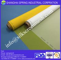 China 250 Mesh Count(100T) Silk Screen Printing Mesh Fabric/Polyester Screen Printing Mesh for sale