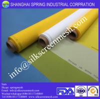 China 43T-80(110mesh)high tension monofilament printing mesh/screen printing mesh for sale