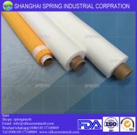 China 43T-80um(110mesh)white fine mesh screen/polyester materials/monofilament fabric/bolting cloth for sale