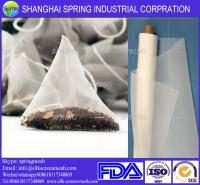 China Completely biodegradable corn teabag mesh instead of tea bag filter nylon mesh fabric/filter bags for sale