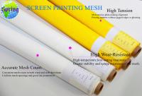 China Polyester Screen Printing Mesh with Low Elasticity for Various Printing Applications for sale