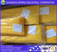 China Yellow color 110 monofilament polyester silk screen printing mesh wholesale for sale