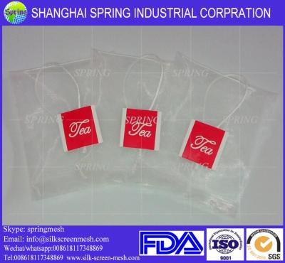 China Customized Length Heat Seal Filter Bags Tea Bags for Cotton and Sealing Method for sale