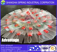 China Customized Length Heat Seal Filter Bags Tea Bags for Cotton and Sealing Method for sale