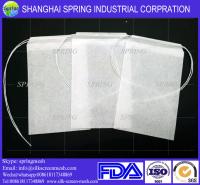 China Customized Length Heat Seal Filter Bags Tea Bags for Cotton and Sealing Method for sale