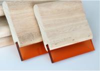 China Silk Screen Scraper Wooden Squeegee Handle Water Oil Type High Hardness for sale