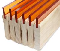 China Customized Length Squeegee Holder Screen Printing 9mm - 100mm Width ISO9001 for sale