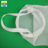 China Food Grade Soy Milk Filter Bag Nylon Material Customized Size 20 - 300 Mesh for sale