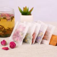 China Corn Fiber Disposable Tea Bag Small Bubble Bags 7 * 10cm Heat Resistance for sale