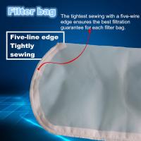 China 4#nylon filter bag manufacturer liquid filter bag screen paint coating filter bag nylon filter bag for sale