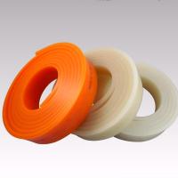 China Squeegee 50*9*75 Degree Green Flat Scratch Resistant Solvent Ink Scraper Scraper Screen Printing Squeegee Strip for sale