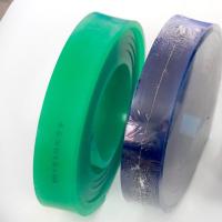 China Squeegee 50*9*75 Degree Green Flat Scratch Resistant Solvent Ink Scraper Scraper Screen Printing Squeegee Strip for sale