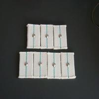 China High Square Screen Canvas Block Flour Mill Accessories Count Yarn 55MM - 60MM Width for sale