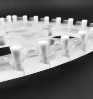 China Polyurethane Material Flour Mill Accessories Screen Cleaning Accessories Triangle Shape for sale