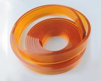 China Flat Scratch Resistant Solvent Ink Scraper Screen Printing Squeegee Strip for sale