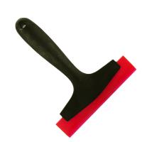 China Beef scraper hard color film wiper film wiper black beef tendon snow scraper scraper car foil tool short handle for sale