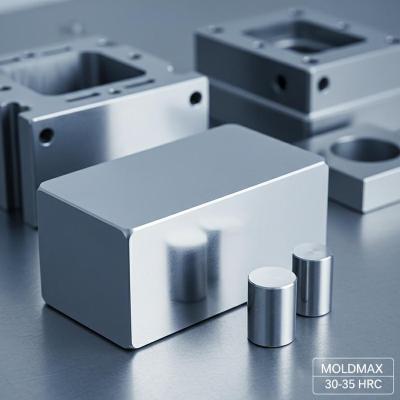 China 30-35HRC Hardness Mold Tool Steel with High Surface Finish and High Fatigue Strength for Injection Molding and Die Casting Tools for sale