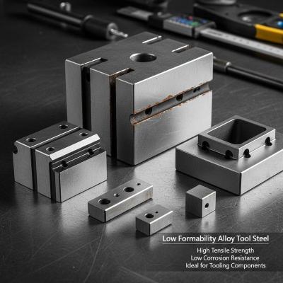 China High Tensile Strength Alloy Tool Steel with Low Corrosion Resistance and Oil Quenching for Tooling Components for sale