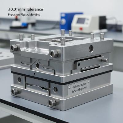 China DME Standard Injection Mold Base with 100% Inspection Before Shipment and ±0.01mm Tolerance for Precision Plastic Molding for sale