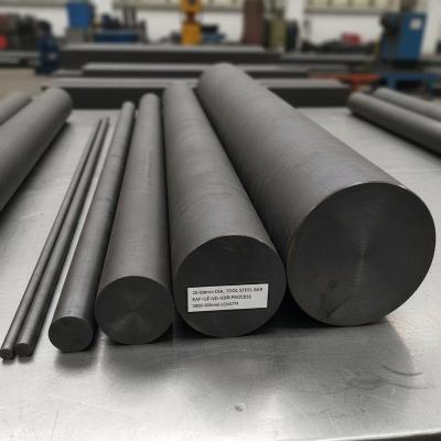 China 20-500mm Diameter Cold Work Tool Steel Round Bar Produced via EAF+LF+VD+ESR Process with 3000-6000mm Length for sale