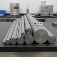 China Cold Work Tool Steel Alloy Steel Round Bar with 20-500mm Diameter Produced via EAF+LF+VD+ESR Process Meeting JIS DC53 Standard for sale