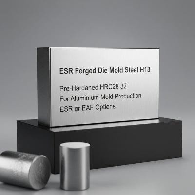 China ESR Forged Die Mold Steel H13 Pre-Hardened HRC28-32 for Aluminium Mold Production with ESR or EAF Options for sale
