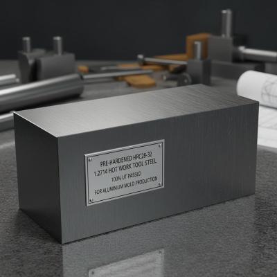 China Pre-Hardened HRC28-32 1.2714 Hot Work Tool Steel with 100% UT Passed for Aluminium Mold Production for sale