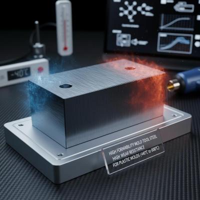China High Formability Mold Tool Steel with High Wear Resistance for Plastic Molds (-40°C to 600°C) for sale