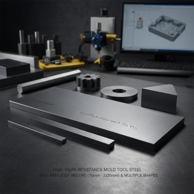 China High Wear Resistance Mold Tool Steel with Wide Range of Widths (10mm to 2200mm) and Multiple Shapes for Precision Mold-Making for sale