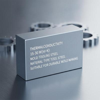 China Mold Tool Steel with Thermal Conductivity 15-30 W/m·K High Surface Finish Polishable to Mirror Finish and Hardened by Heat Treatment for sale