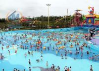 China MILAN 1.8m Depth Artificial Wave Pool Generator with 1.5m Wave Height and PLC Control for Water Parks for sale