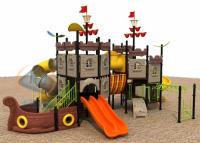 China Custom Outdoor Playground Equipment with 30 Kids Capacity and 114mm Steel Columns for Preschools and Parks for sale