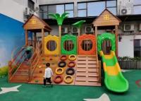 China Custom Outdoor Playground Equipment with 30 Kids Capacity and 114mm Steel Columns for Preschools and Parks for sale