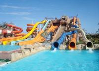 China Anti-Ultraviolet Water Slide MLWM005 with 8-10mm Fiberglass & Hot-Dip Galvanized Steel for Amusement Parks for sale